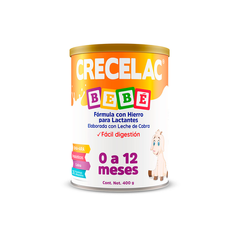CRECELAC® | Fórmula Infantil a Base de Leche de Cabra