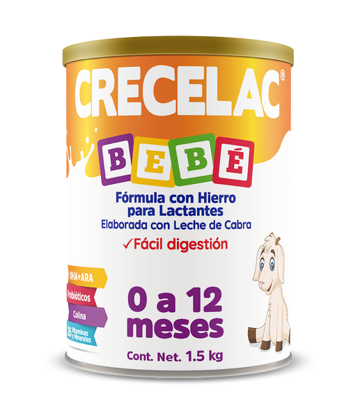 Fórmula Crecelac Bebé 0-12 Meses 800gr | Compra en línea – CRECELAC