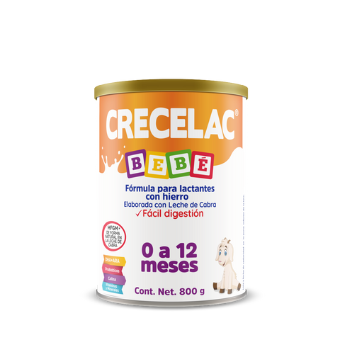 CRECELAC® | Fórmula Infantil a Base de Leche de Cabra