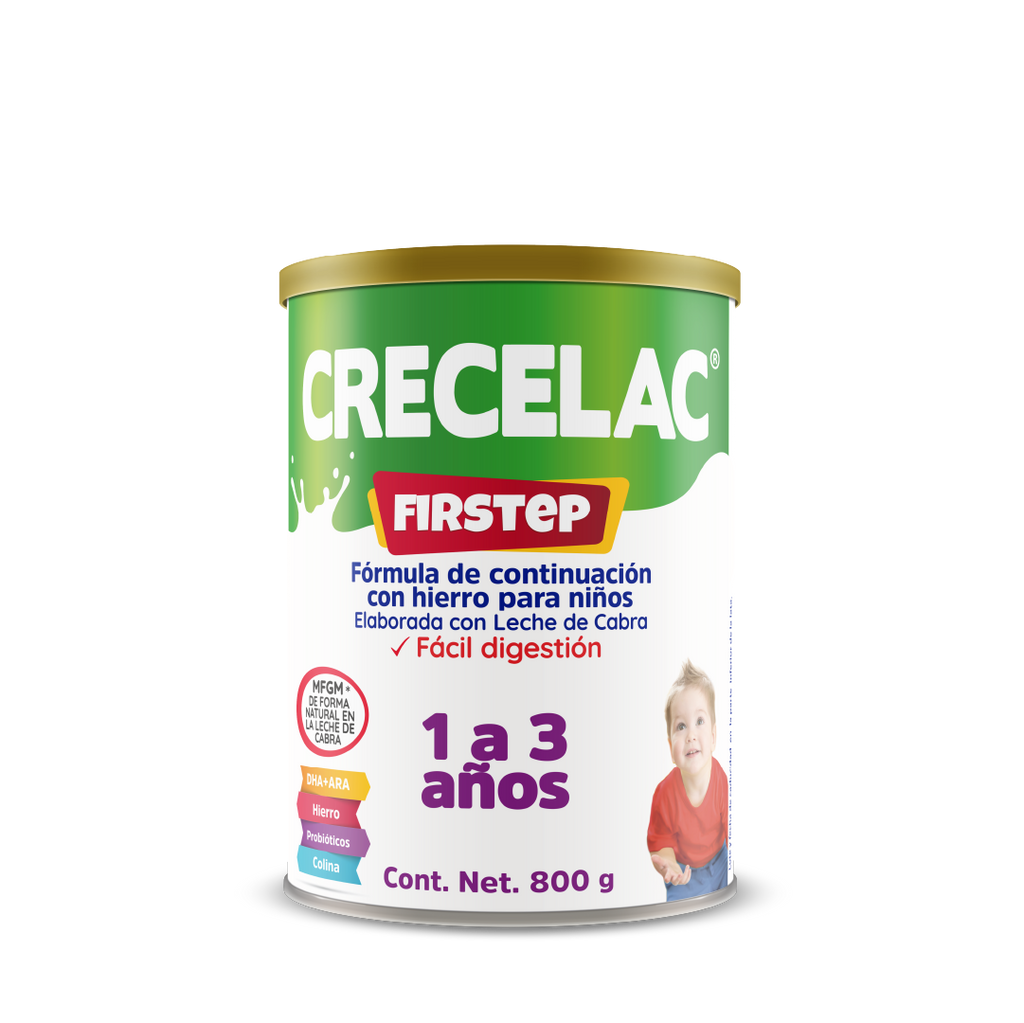 Fórmula Crecelac Firstep 1-3 Años 800gr | Compra en línea – CRECELAC