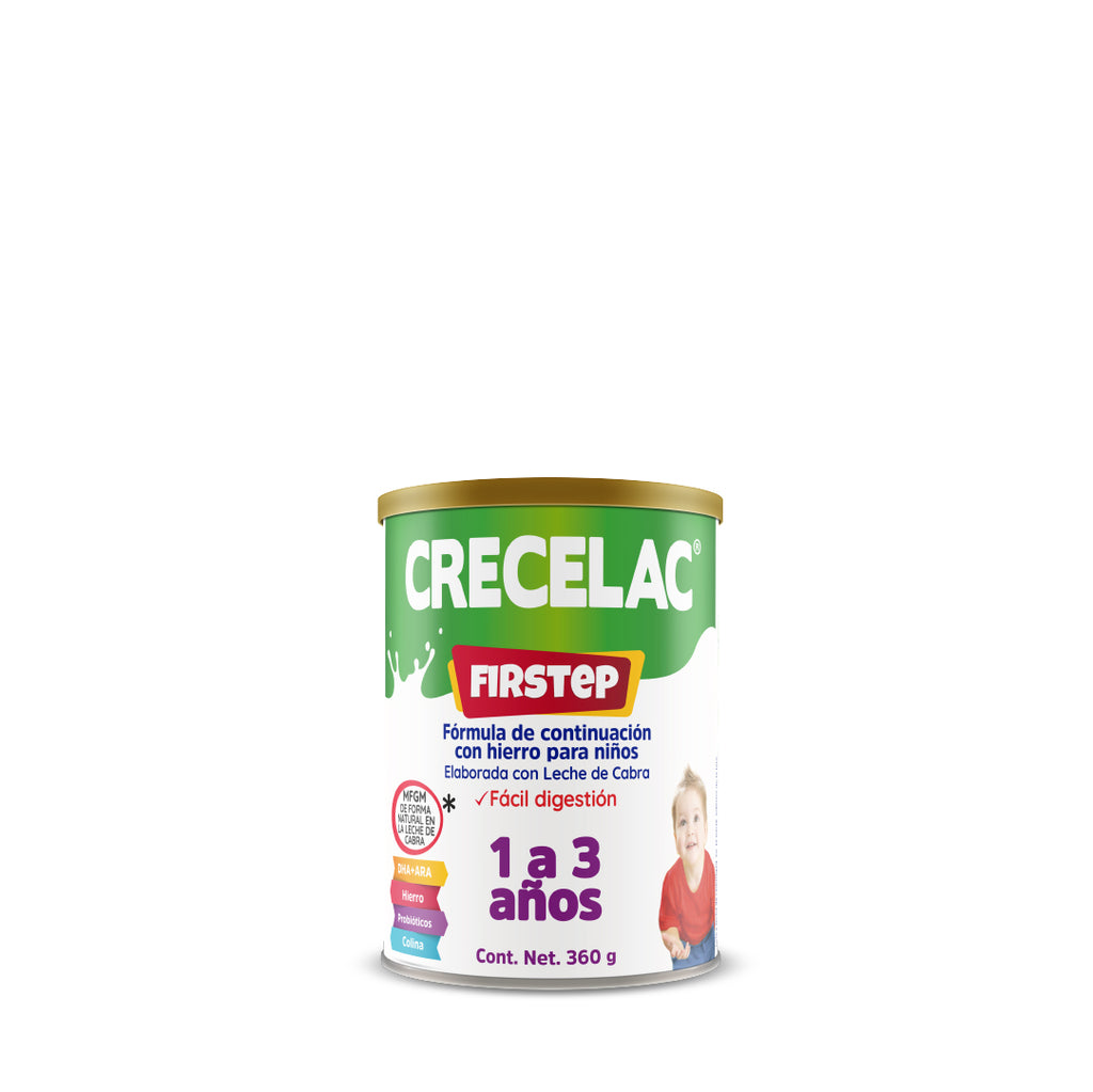 Fórmula Crecelac Firstep 1-3 Años 360gr | Compra en línea – CRECELAC