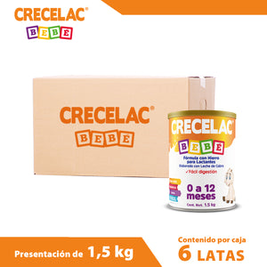 CRECELAC® | Fórmula Infantil a Base de Leche de Cabra