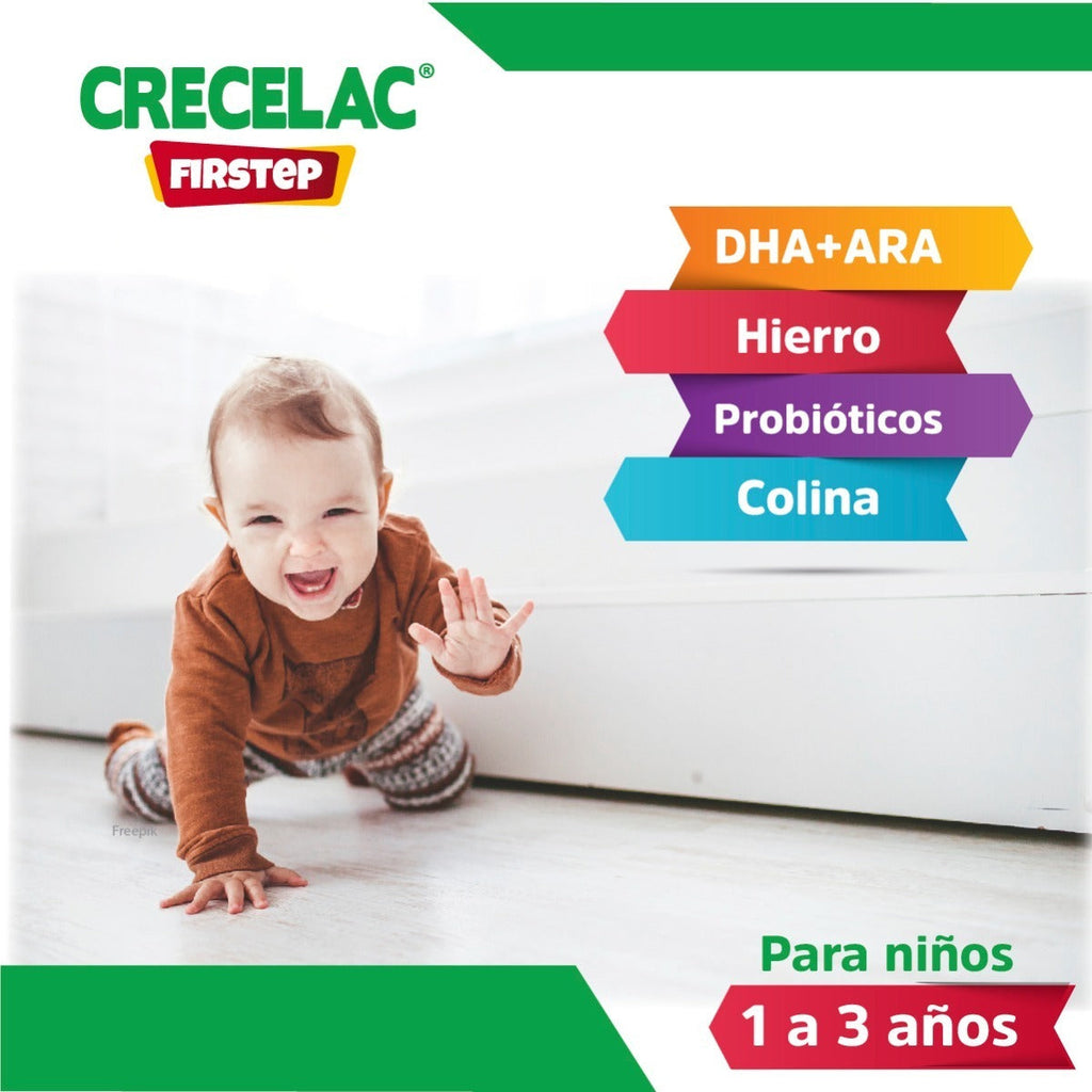 Fórmula Crecelac Firstep 1-3 Años 800gr | Compra en línea – CRECELAC